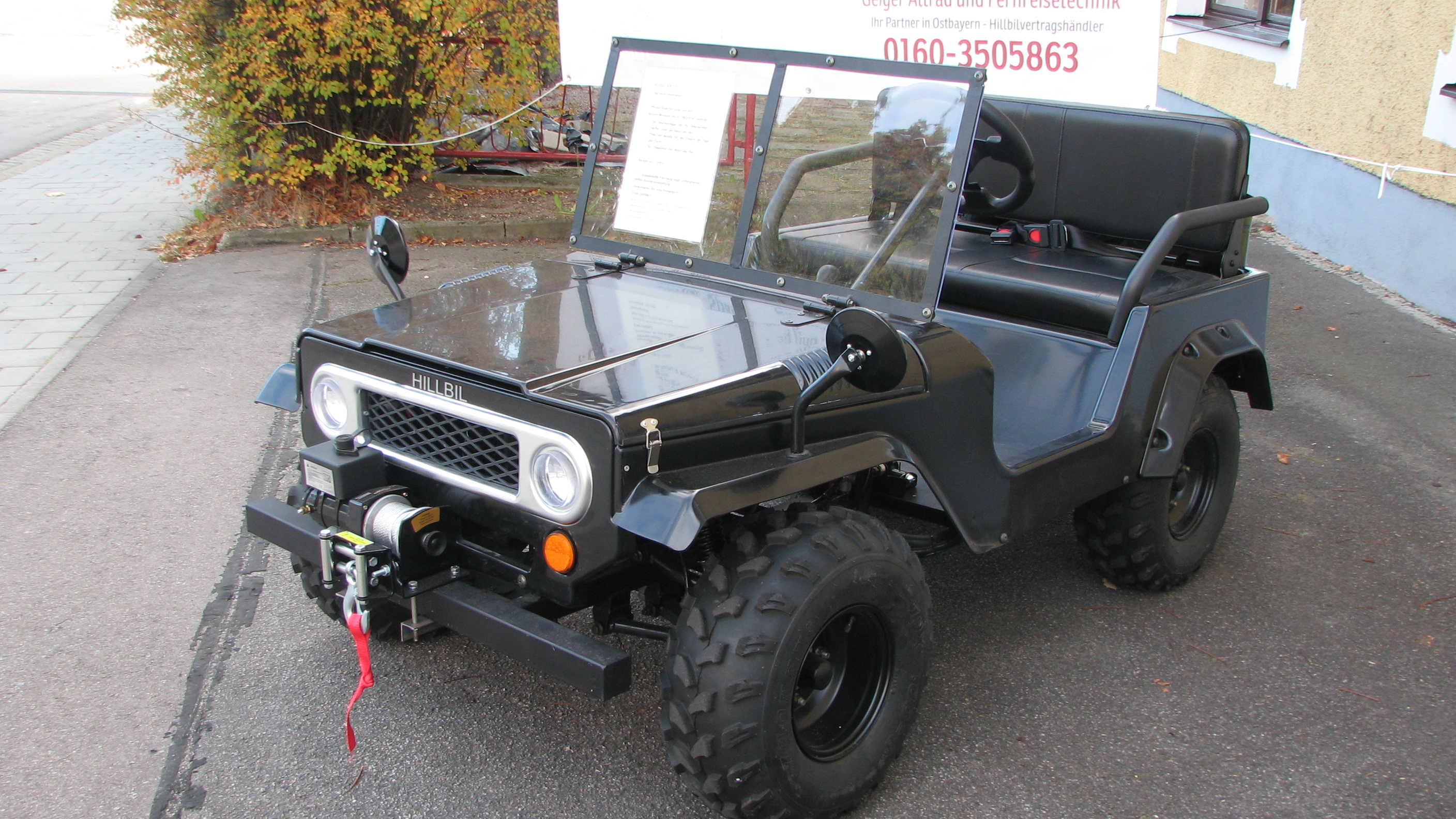 Geiger Allrad und Fernreisetechnik - HILLBIL MINIJEEP